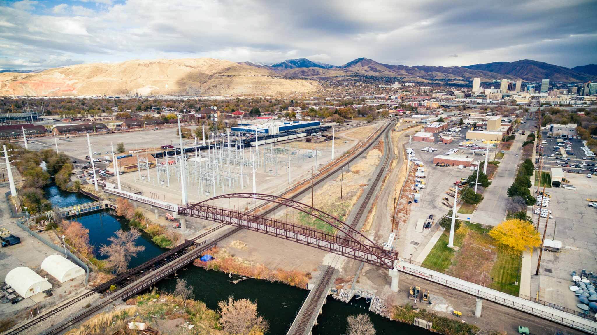 Jordan River Pedestrian Bridge | Stanley Consultants